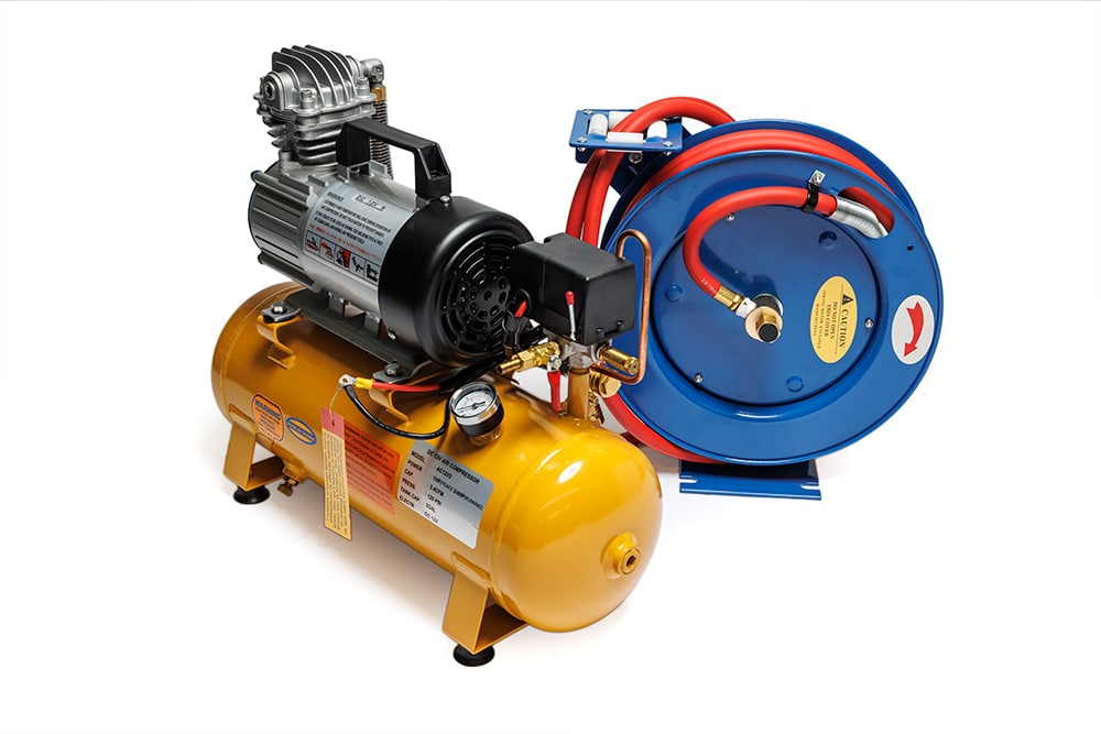 Acc 12V Portable Air Compressor Kit Including 25 F - Twin Cities ...