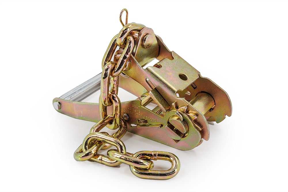 2" Long Wide Handle Ratchet with 12" Chain - Twin Cities Wrecker Sales