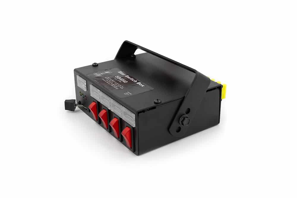 Switch Box with Slide Lever (4) 20 Amp Switches & (1) - Twin Cities ...